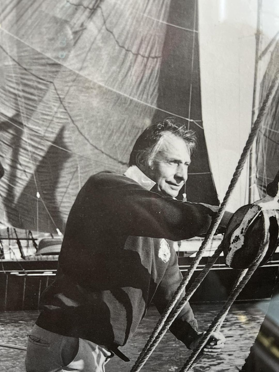 Last of the line: Jim Lawrence, barge skipper, sailmaker and local ...