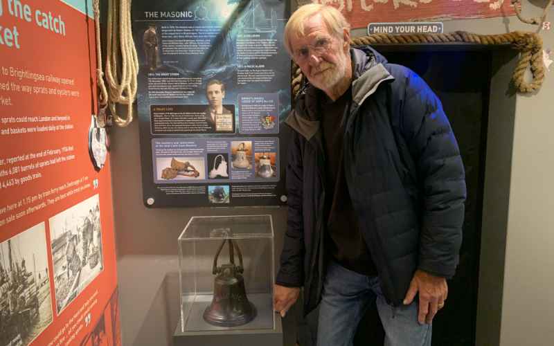 Ship's bell returned to Brightlingsea after more than a century at the ...